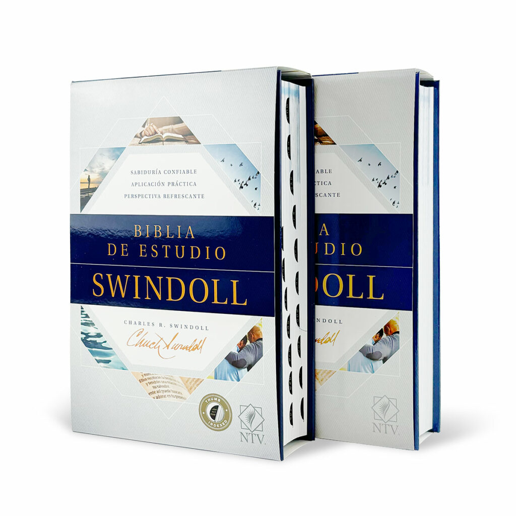 Biblia de Estudio Swindoll NTV - tapa dura - Visión Para Vivir